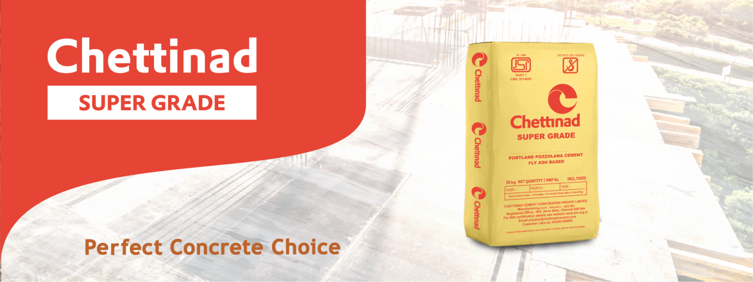 Super Grade PPC Cement - Premium Quality by Chettinad
